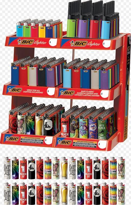 BiC Lighter 6 Tier Display 5+1 EZ Reach 30 Favorite Free - Ravi's ...