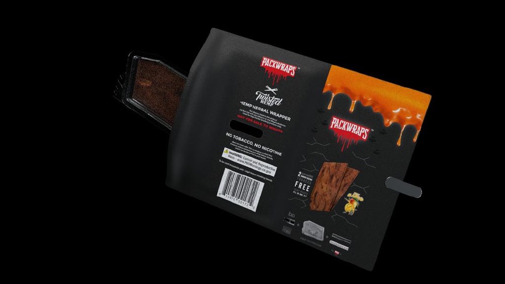 Pack Wraps X Twisted Hemp Juicy Mango - Ravi's Import Warehouse