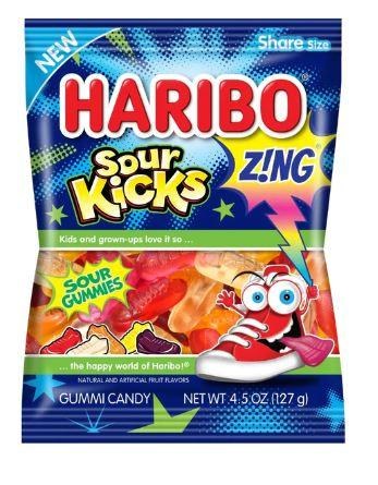 Haribo Zing Sour Kicks - Ravi's Import Warehouse