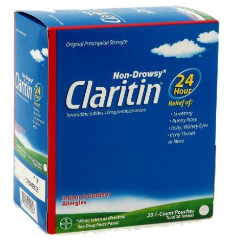 Claritin 20-1 ct - Ravi's Import Warehouse