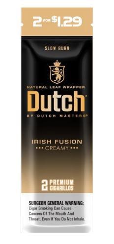 Dutch Cigarillo Irish Fusion 2/$1.29 - Ravi's Import Warehouse