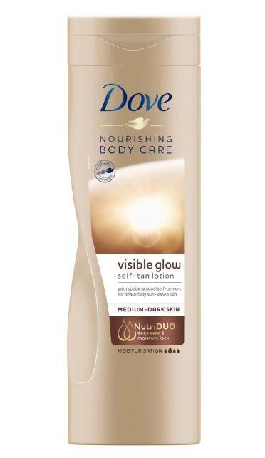 Dove Body Lotion Visible Glow Med-Dark - Ravi's Import Warehouse