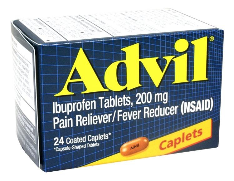 Advil Caplets 24ct - Ravi's Import Warehouse