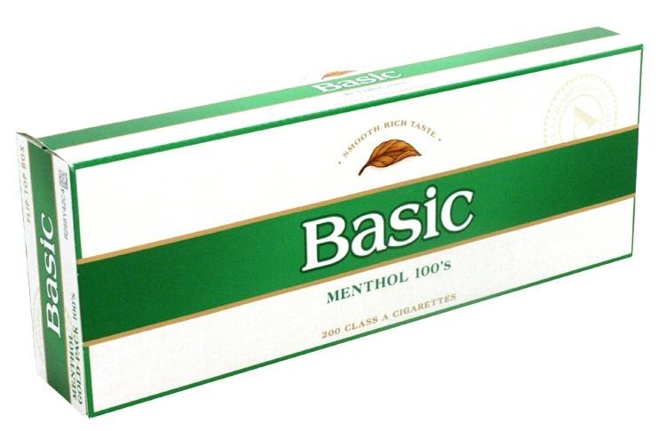 Basic Menthol Gold Box - Ravi's Import Warehouse