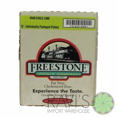 Freestone Pickle Chile Lime Jumbo - Ravi's Import Warehouse