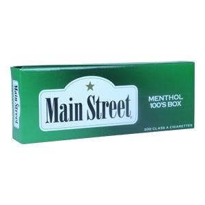 Main Street Menthol Box - Ravi's Import Warehouse