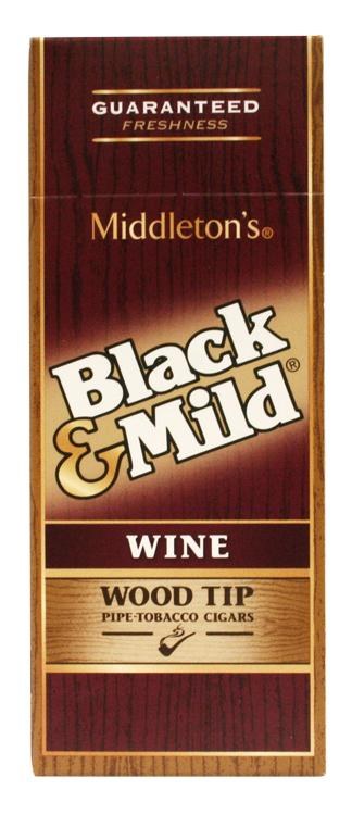 Black & Mild Wine Wood Tip Cigars - Ravi's Import Warehouse