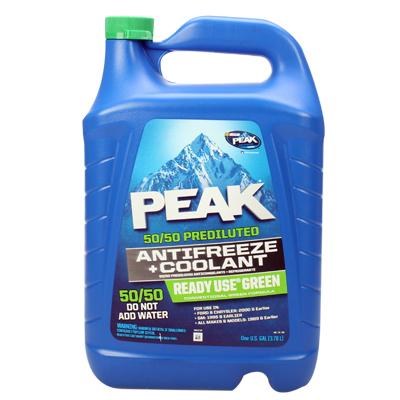 Peak Antifreeze & Coolant 50/50 (Ready use Green) - Ravi's Import Warehouse