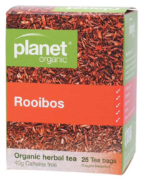 Herbal Tea Bags Rooibos 25 - Wray Organic Online