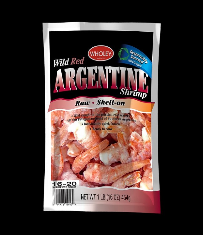 Raw Wild Red Argentine Shrimp Roberts Seafood Market