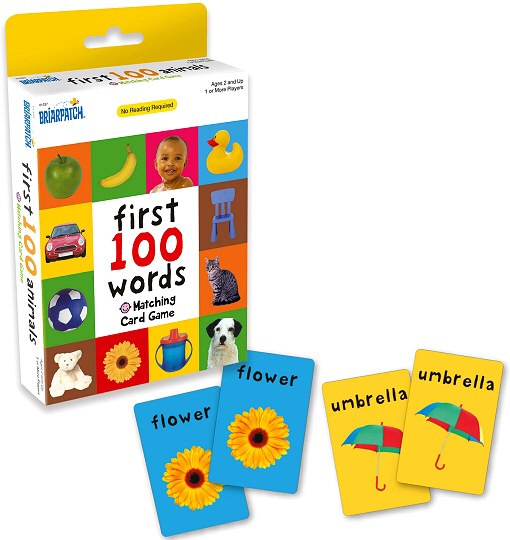 First 100 Words Matching Card Game