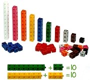 2cm Linking Cubes Assorted Colours (Set 500)