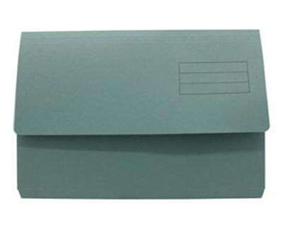 Document Pocket Wallet Cardboard BLUE - Each