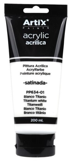 White Acrylic Paint 200ml