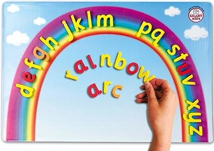 Magnetic Rainbow Alphabet Arc