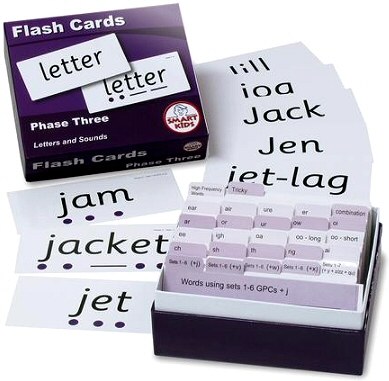Letters and Sounds Flash Cards Phase Three