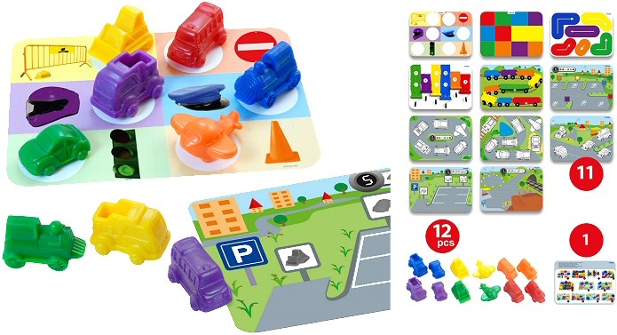 Mobil Math Shape, Colour & Number Recognition Activities Set