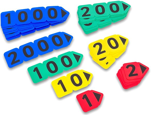 Pupils Place Value Arrows T.H.T.U.