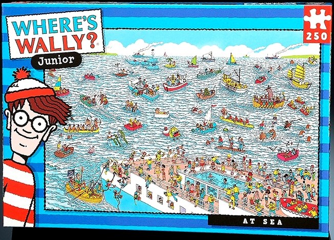 Wheres Wally? Puzzle At Sea (250 piece)