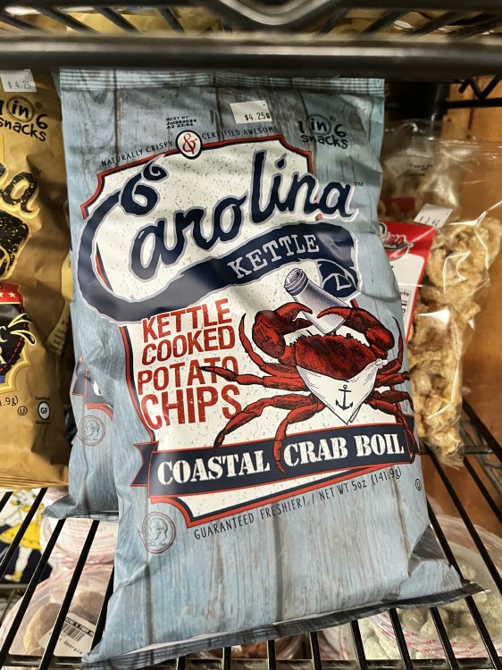 Carolina Kettle Coastal Crab Boil Chips - KING'S FARM MARKET