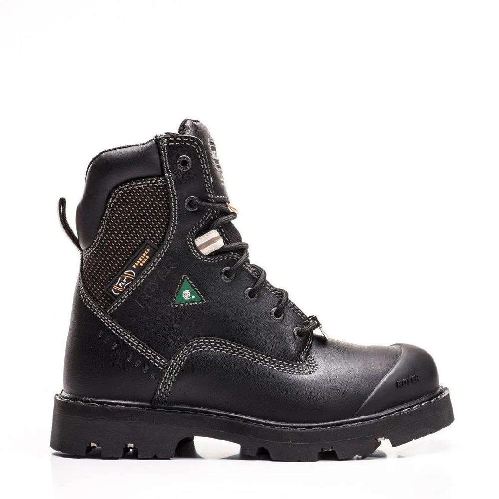 BOOT, 8" FLX BLACK, STEEL TOE, WATERPROOF ROYER - ALTRA RENTAL & SUPPLY ...