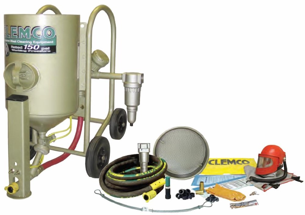 SANDBLASTER, 4 CU FT, SYSTEM, MODEL 2020, 2004 - ALTRA RENTAL & SUPPLY ...