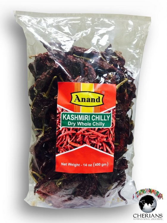 Anand Kashmiri Chilli 400gm - EZ INDIAN GROCERY