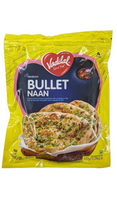 Vadilal Bullet Naan 320 Gm - EZ INDIAN GROCERY