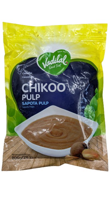 Vadilal Chikoo Pulp 28.12oz - EZ INDIAN GROCERY