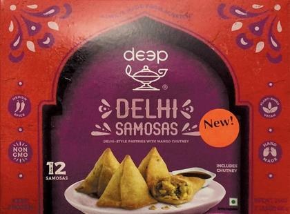 Deep Delhi Samosas 12pc - EZ INDIAN GROCERY