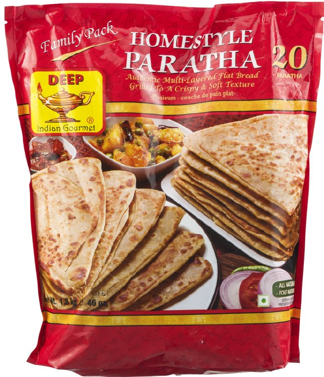 Deep Homestyle Paratha Fp - EZ INDIAN GROCERY