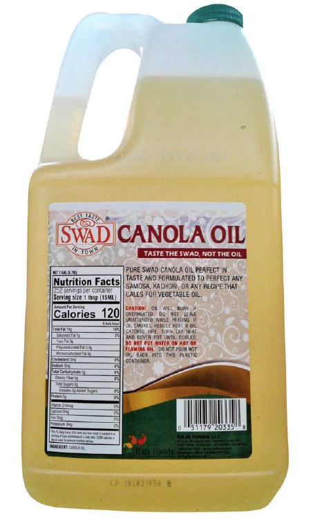 Swad Canola Oil 1 Gal - EZ INDIAN GROCERY