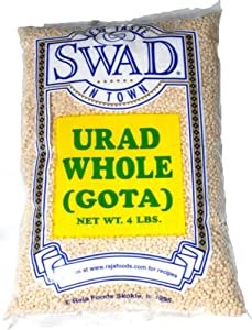 Swad Urad White Gota 4 Lb - EZ INDIAN GROCERY