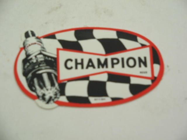 OVAL CHAMPION STICKER - C. OBERT & CO.