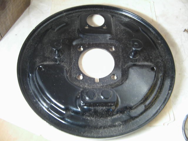 REAR BRAKE DRUM BACKING PLATE - C. OBERT & CO.