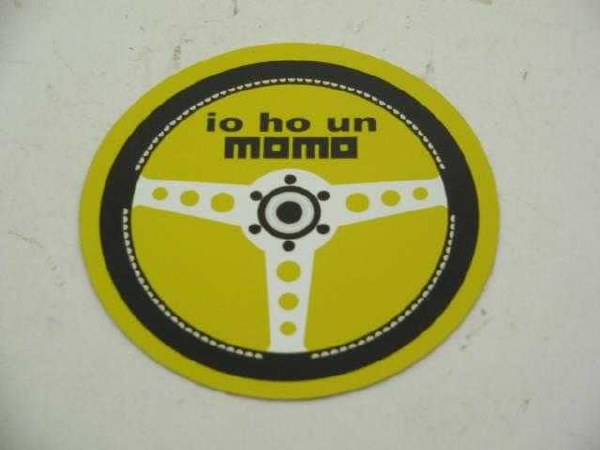 MOMO STEERING WHEEL STICKER - C. OBERT & CO.