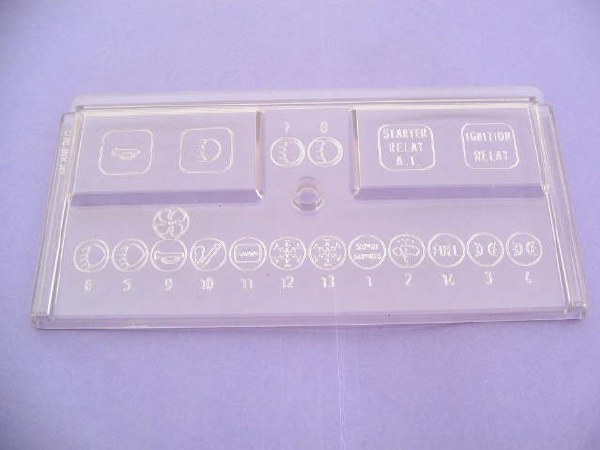 FUSE BOX COVER - C. OBERT & CO.