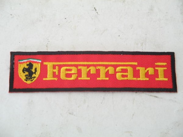 RED FERRARI PATCH - C. OBERT & CO.