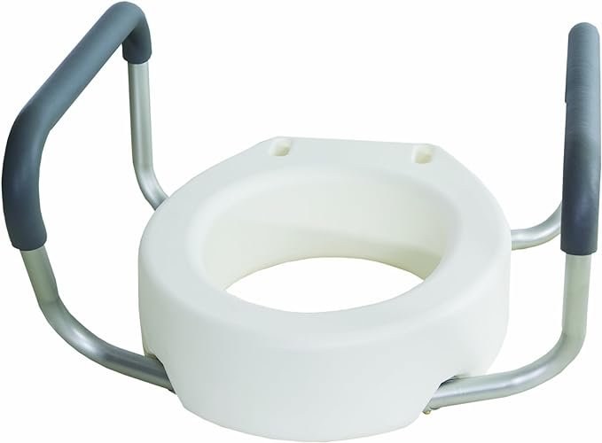 Toilet Riser W/Arms-Standard - Medical House Ltd