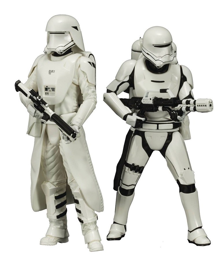 Star Wars First Order Snowtrooper and First Order Flametrooper ArtFX Statue Bedrock City Comic Co
