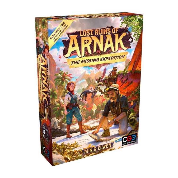 Lost Ruins of Arnak: The Missing Expedition Expansion - Patriot Games