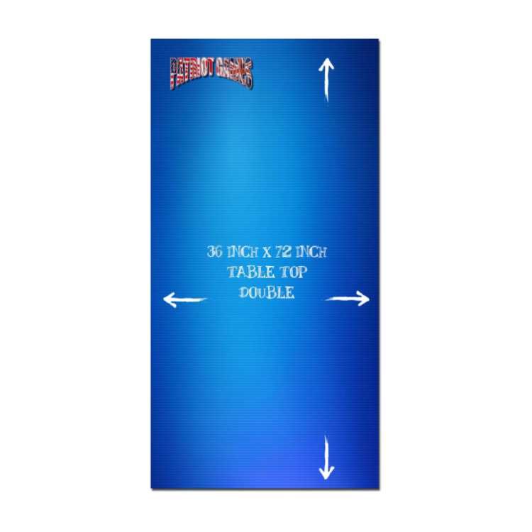 Custom 6ft x 3ft Table Top Playmat - Patriot Games