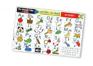 ALPHABET WRITE-A-MAT - Nicholas Smith Toys