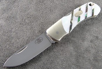 Fallkniven FH9 Folder Mother of Pearl - New Graham Knives