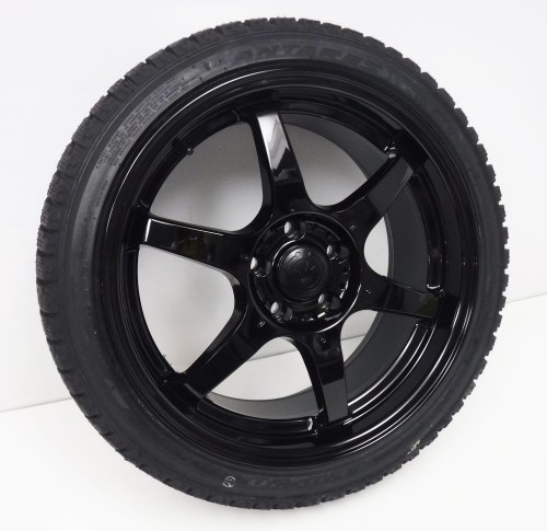 18" Winter Wheel Tire Set Konig Backbone Black - Concept-1