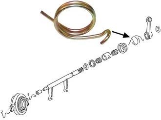Clutch Return Spring 71-74 T1 - Concept-1