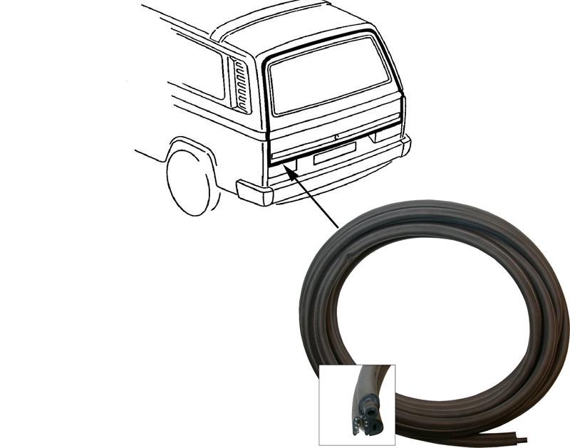 Vanagon Rear Hatch Seal - Concept-1