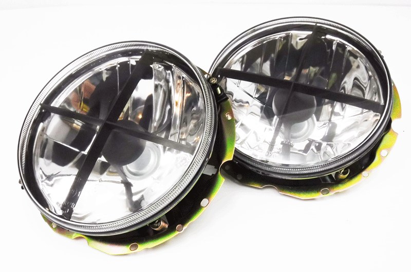 MK1 7" Crystal Cross Headlight - Concept-1
