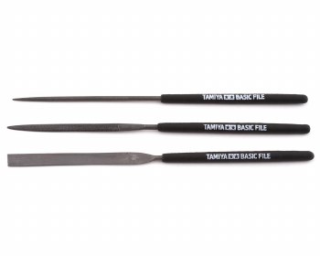 Tamiya Basic Smooth Double-Cut File Set - Hobby Hobby