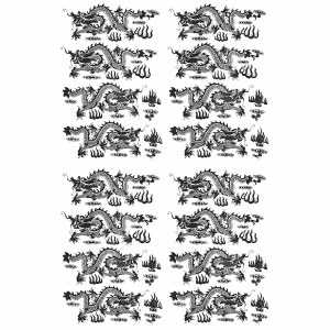 Decal, Rice Paper 135 Black - The Ceramic Shop